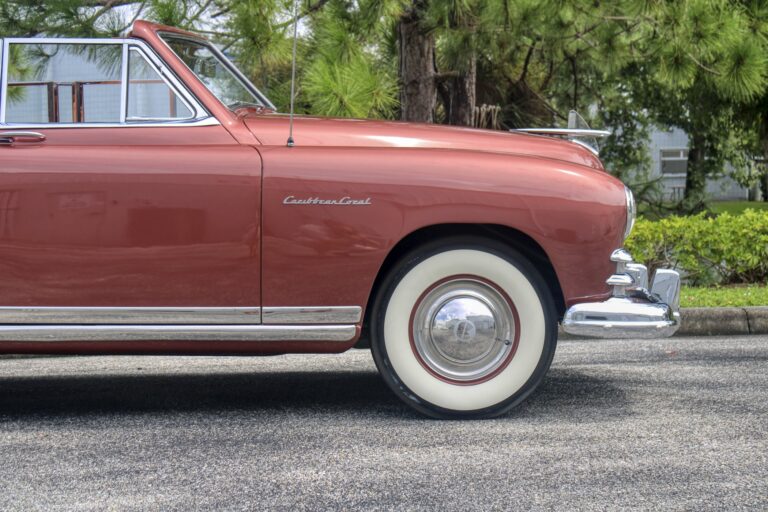 Kaiser Deluxe Convertible Sedan SOLD | Vintage Motors of Sarasota Inc.