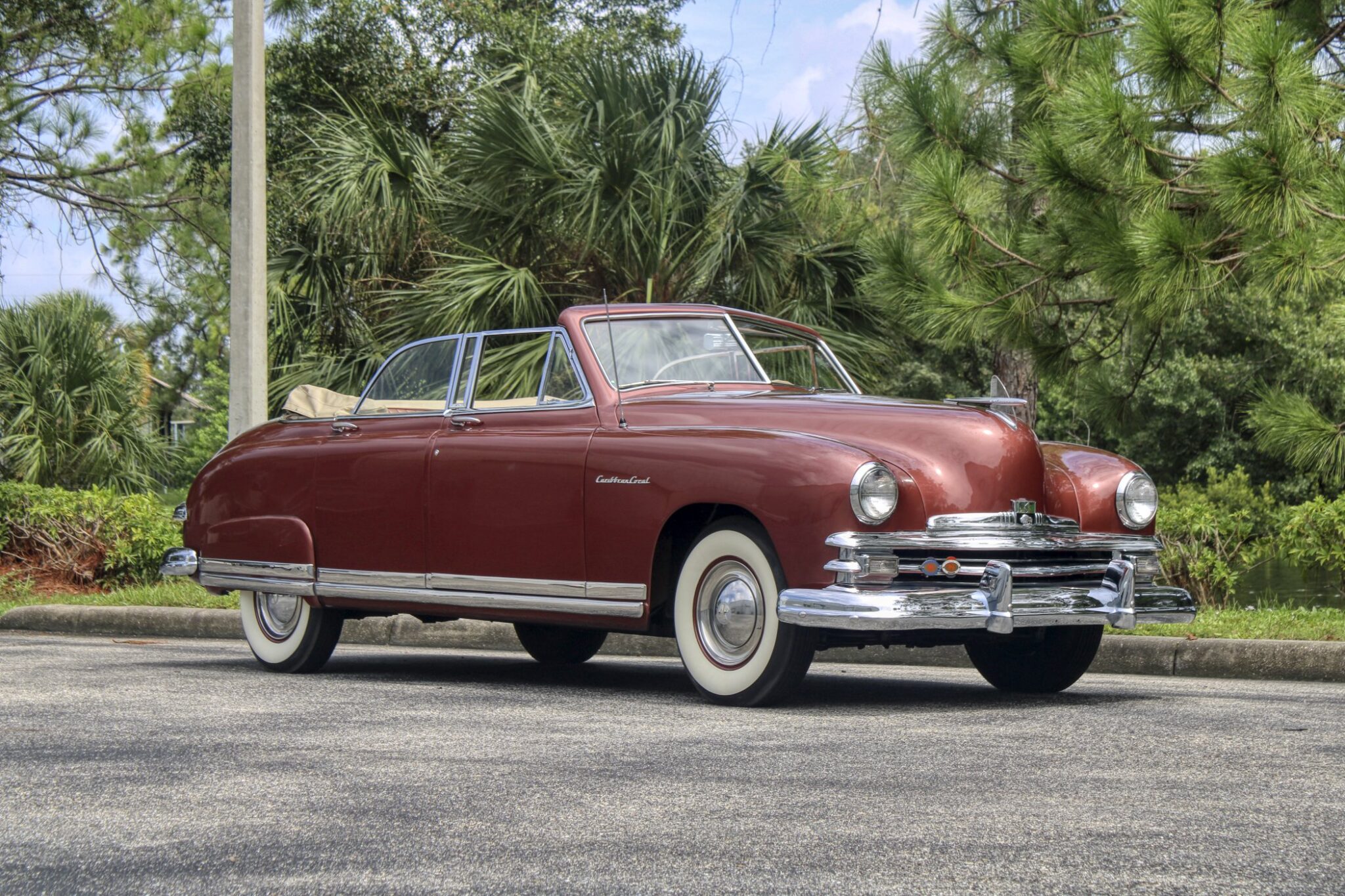 Kaiser Deluxe Convertible Sedan SOLD | Vintage Motors of Sarasota Inc.